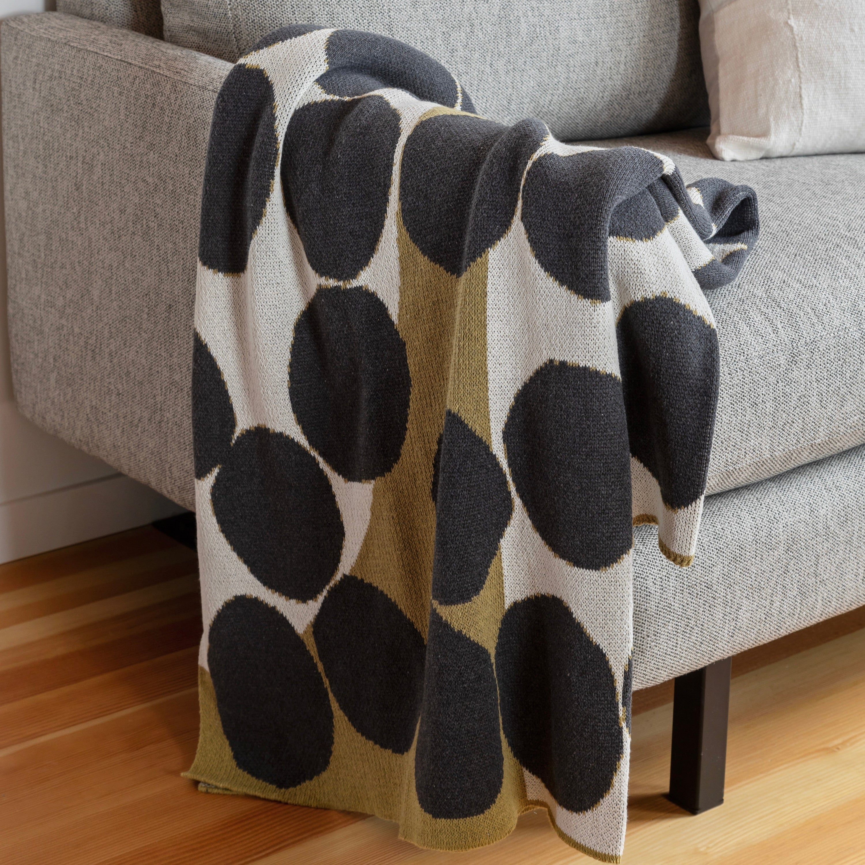 Herringbone Throw Blanket | Sustainable